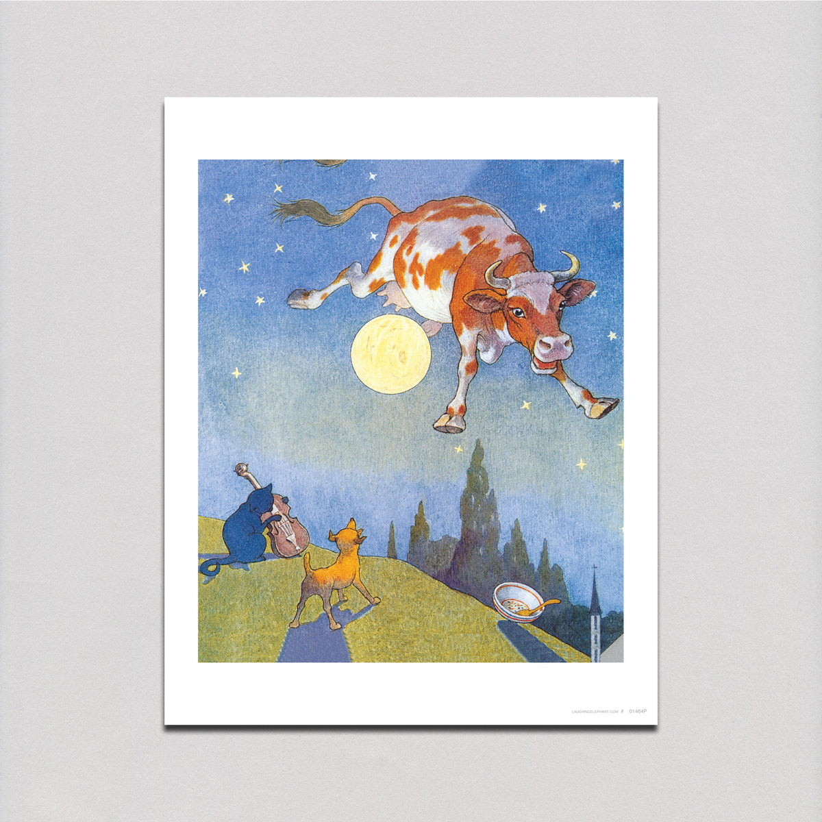 And the Cow Jumped Over the Moon - Storybook Classics Art Print ...