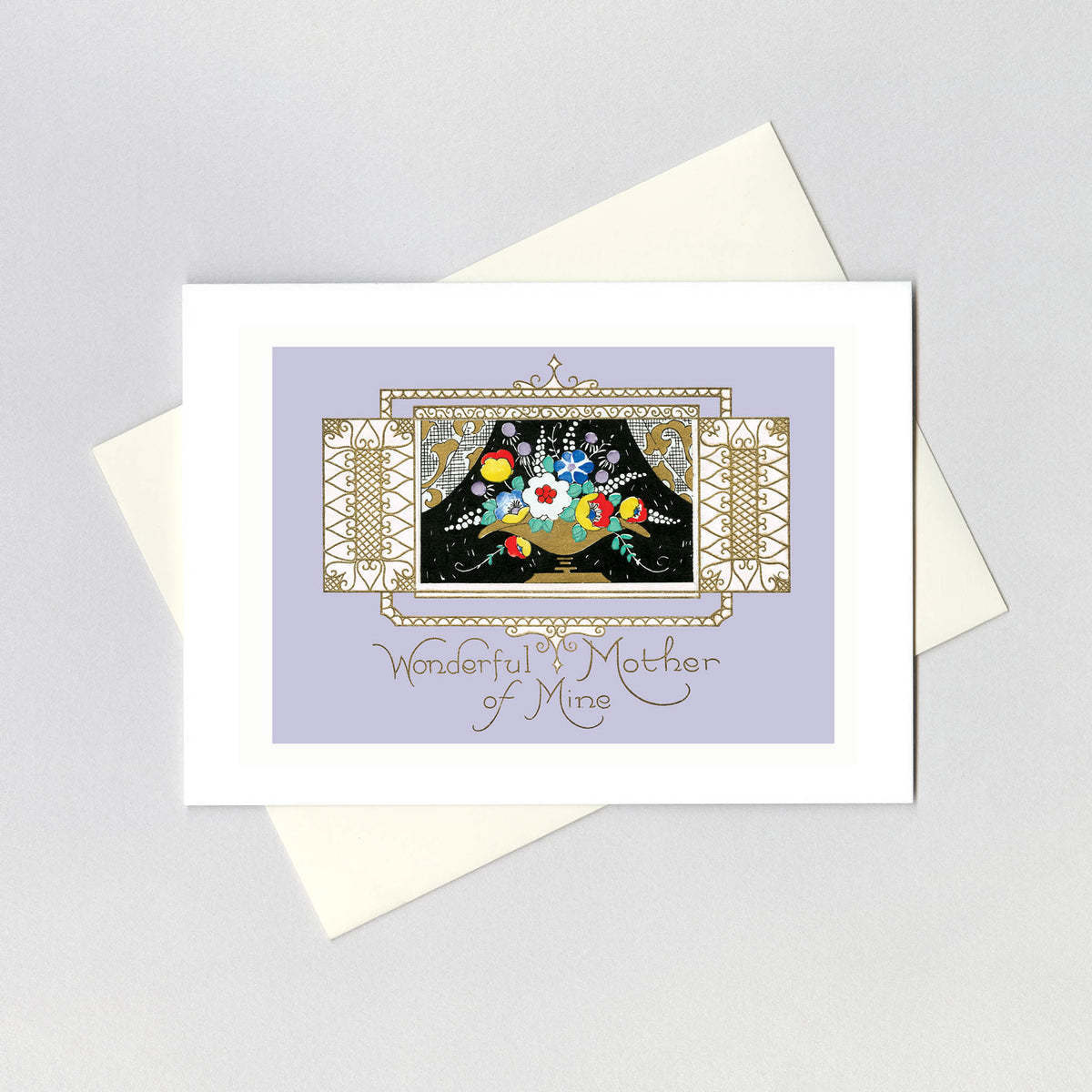 Wonderful Mother of Mine - Mother's Day Greeting Card – Laughing Elephant