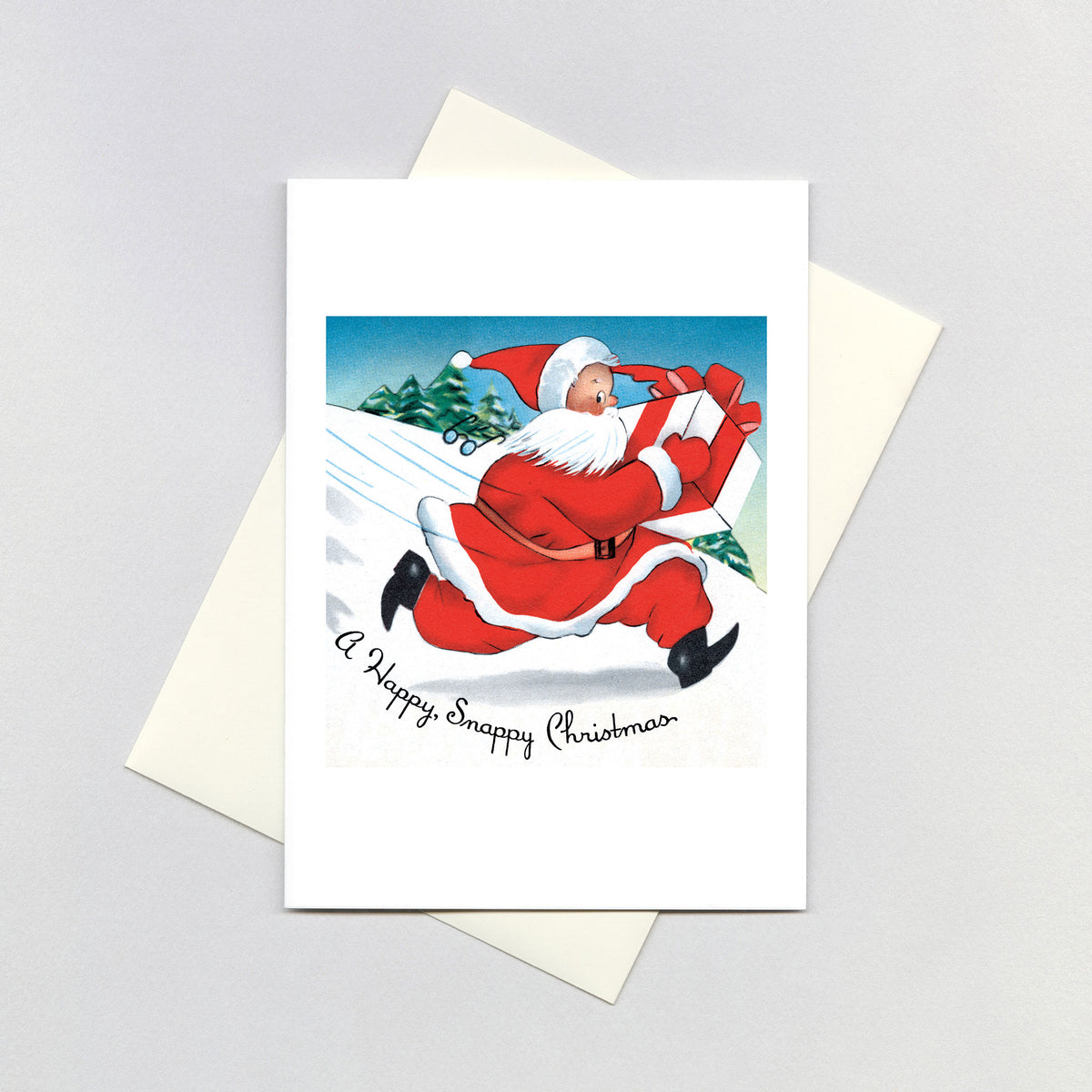 A Snappy Santa - Christmas Greeting Card – Laughing Elephant