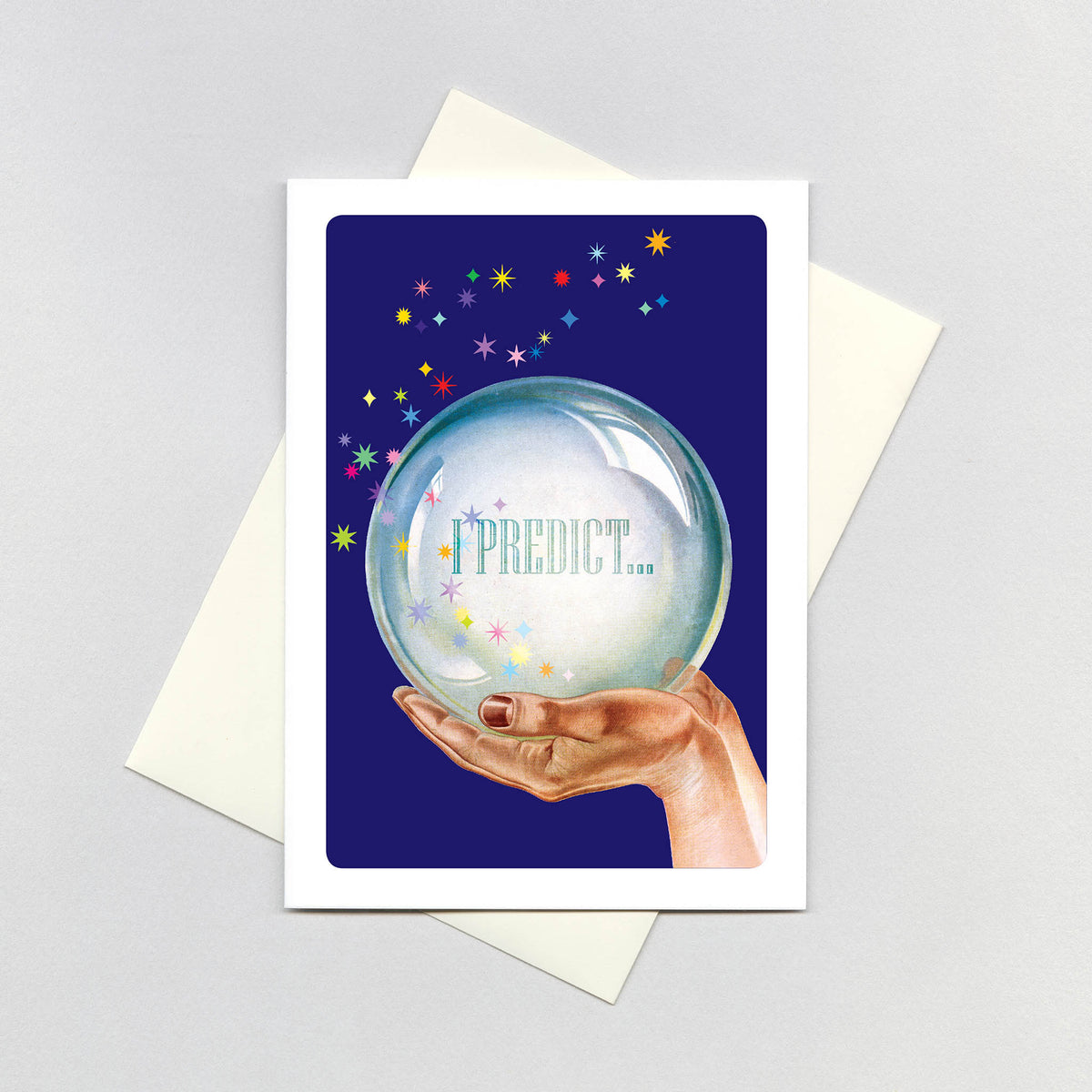 Crystal Ball - Birthday Greeting Card – Laughing Elephant