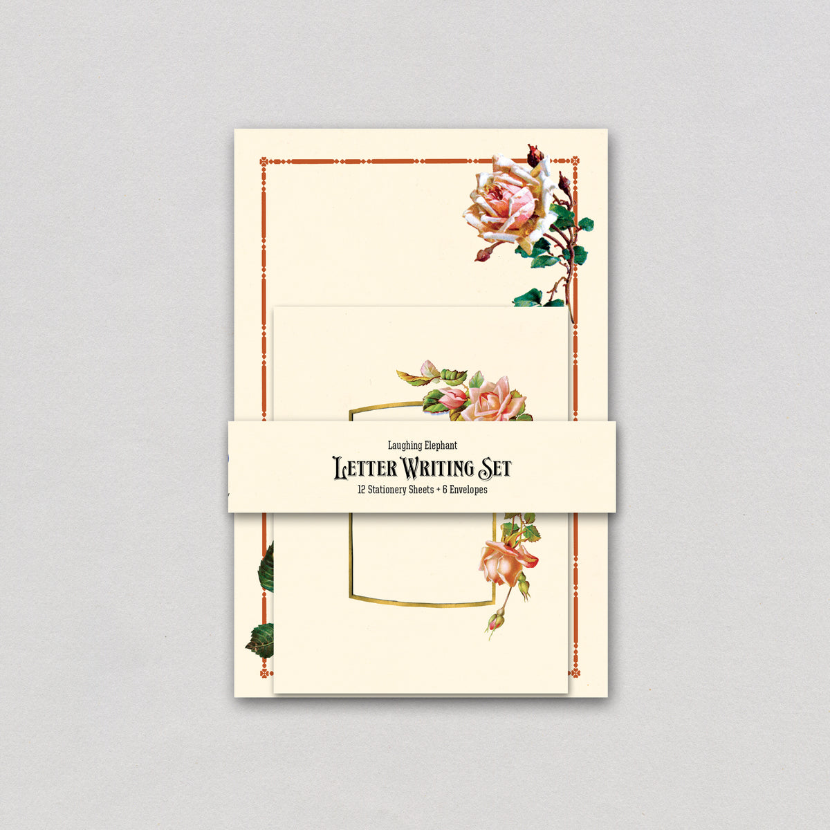 Roses - Letter Writing Set – Laughing Elephant