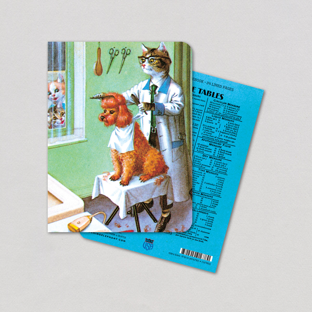 Haircut - Captivating Cats Notebook – Laughing Elephant