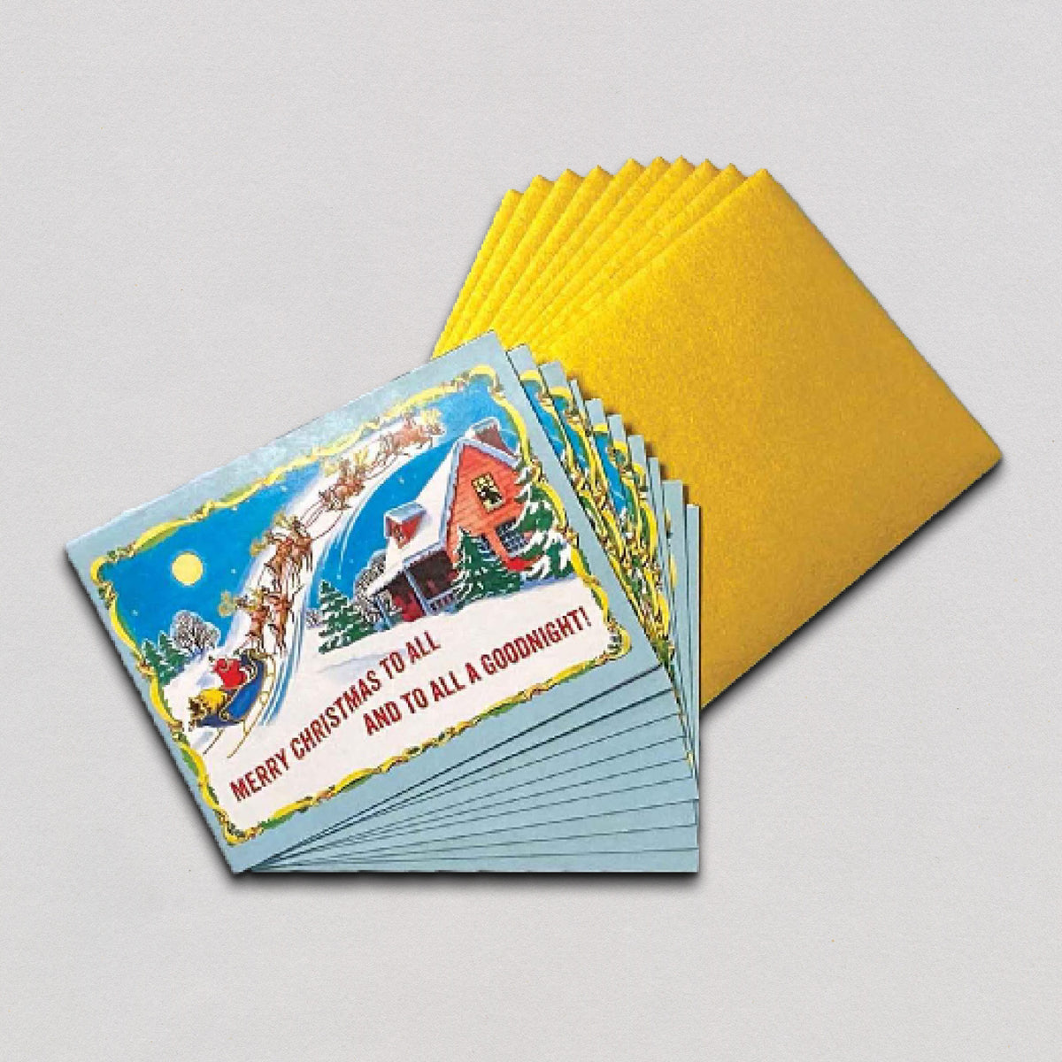 Santa Taking Off - Boxed Christmas Cards – Laughing Elephant