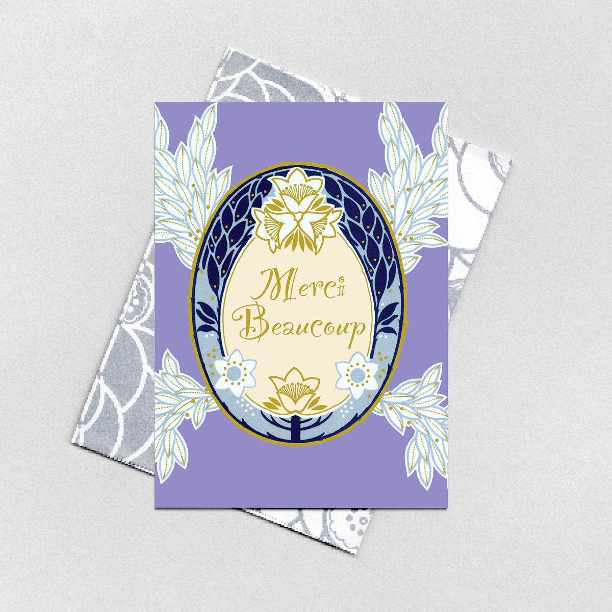 Merci Beaucoup - Thank You Greeting Card – Laughing Elephant